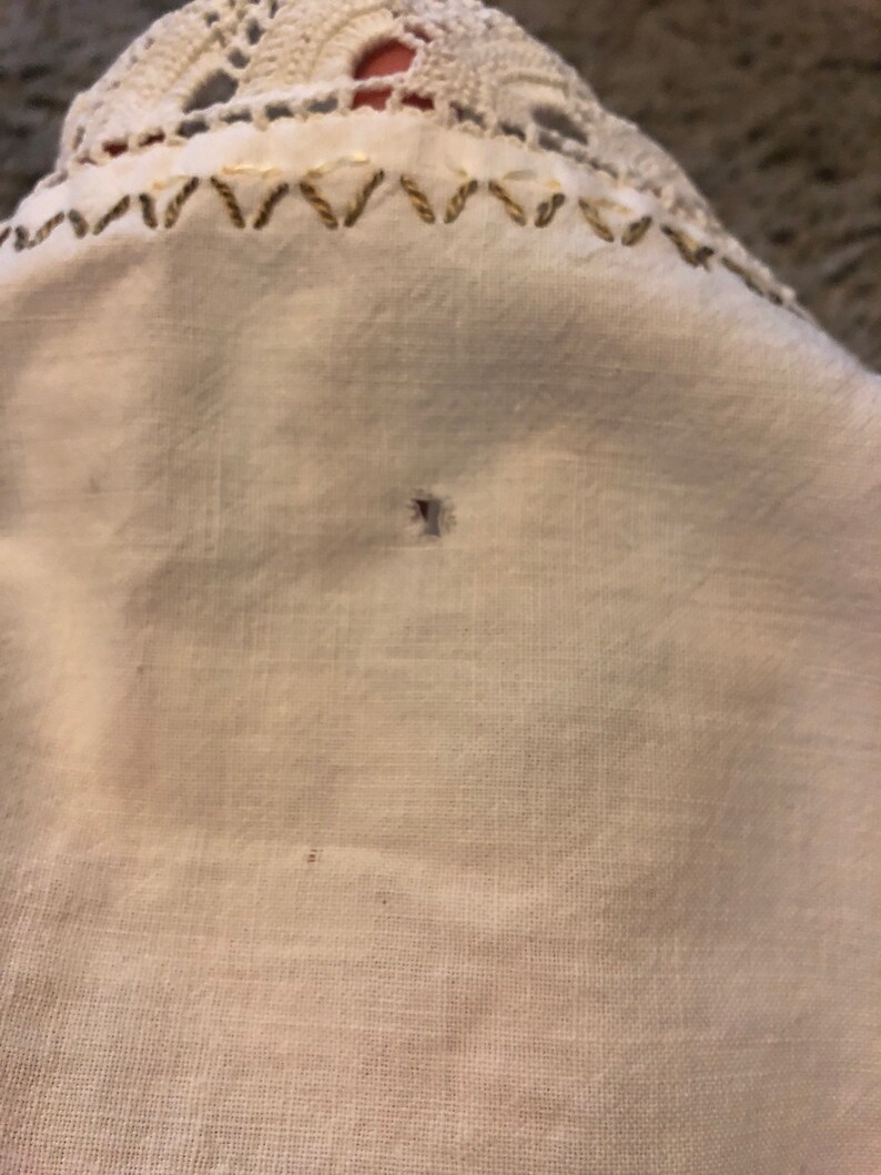 Hand Embroidered Table Scarf - Etsy