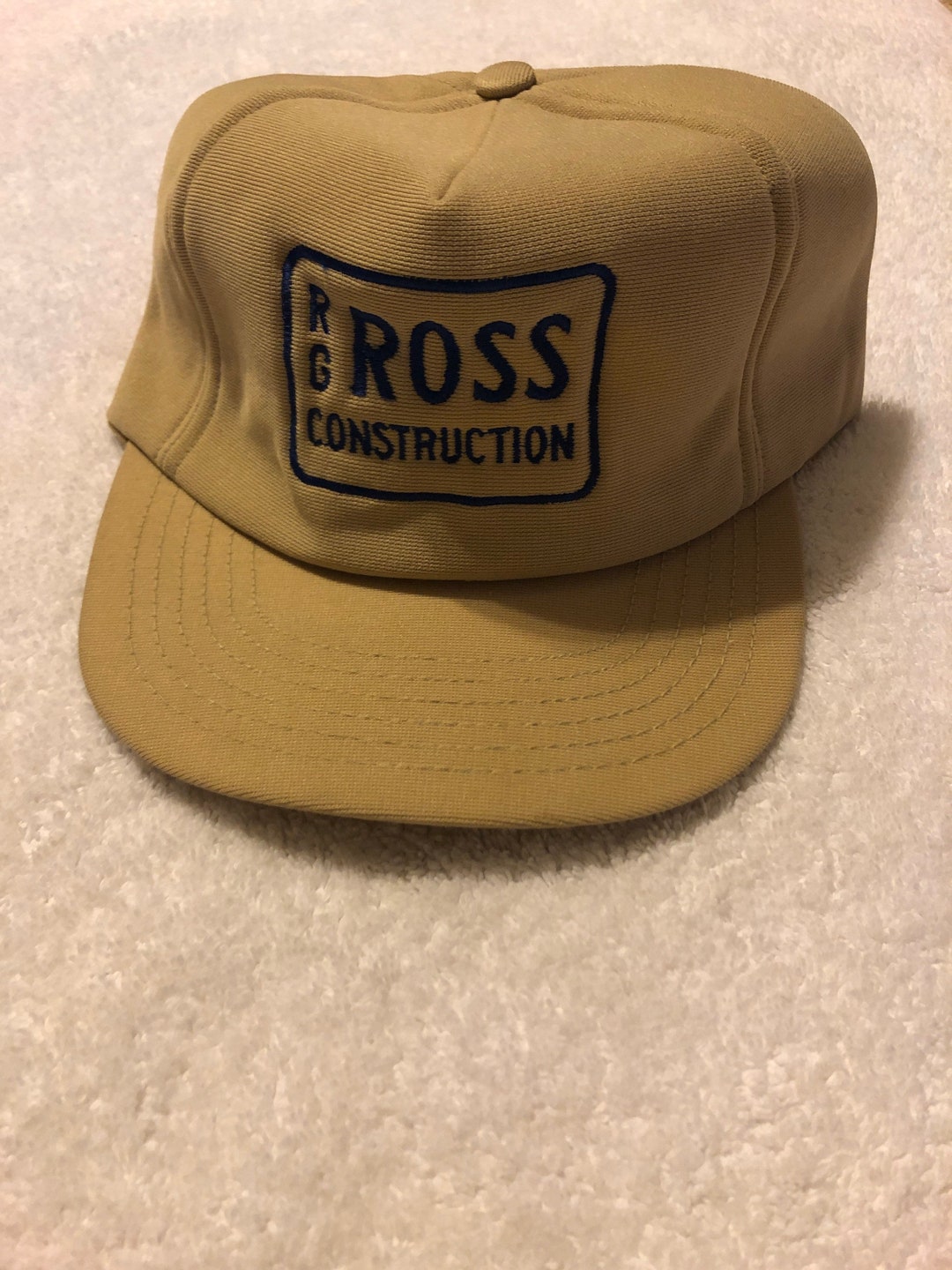 RG Ross Construction Hat - Etsy