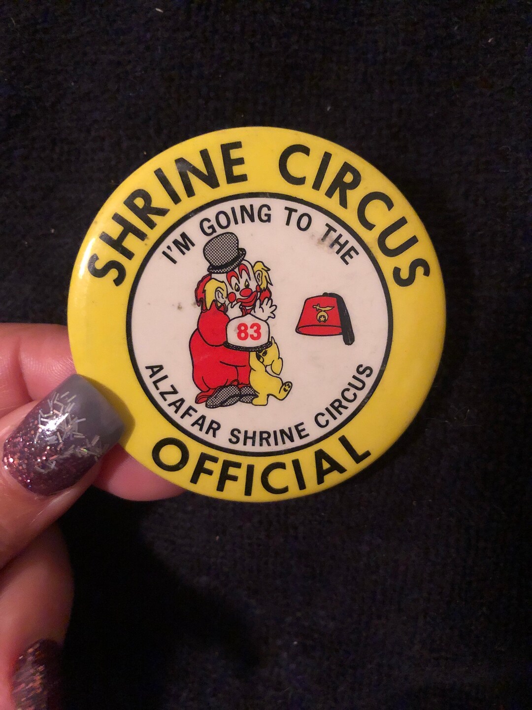 Shrine Circus Button - Etsy