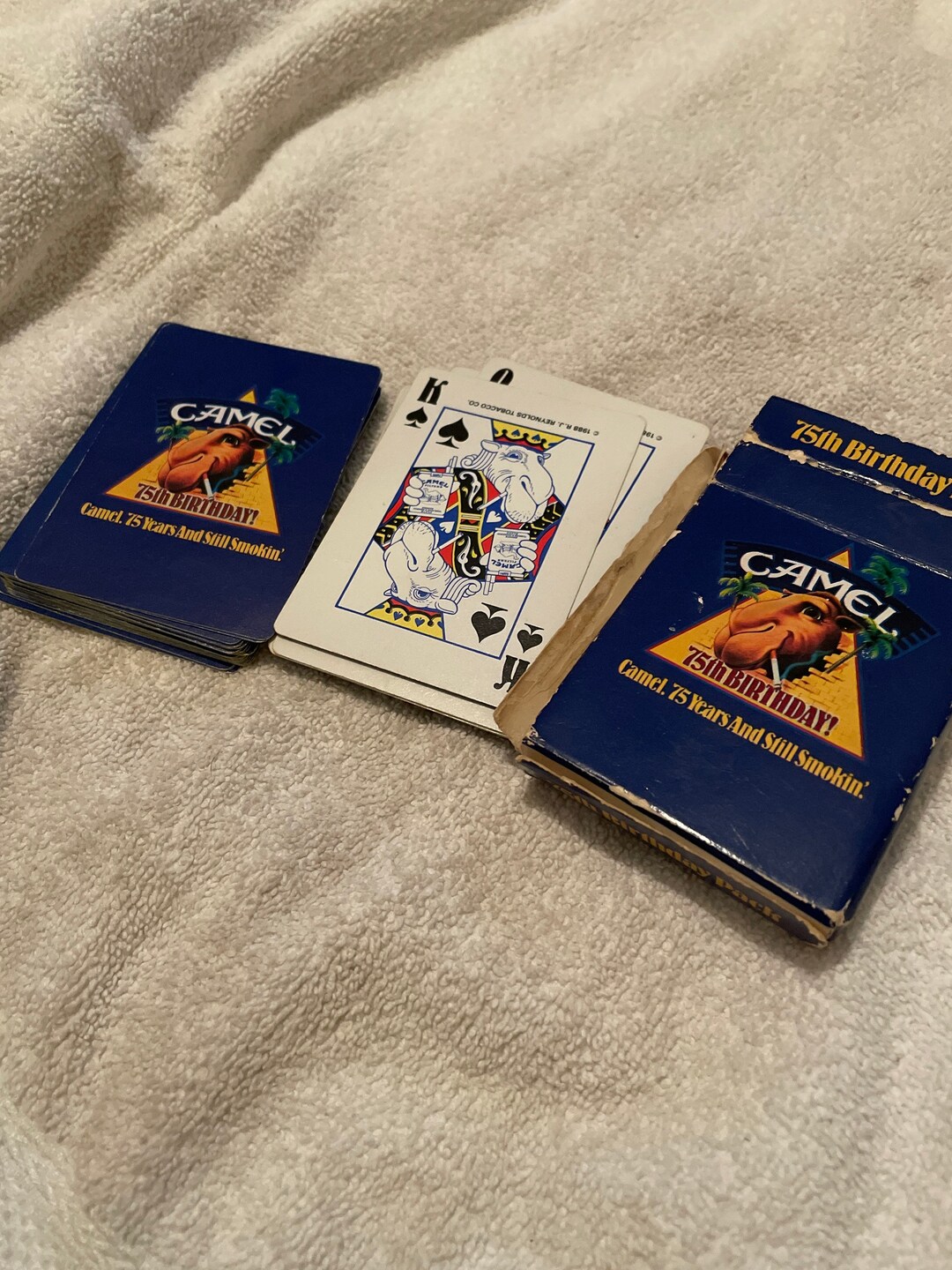 Camel 75th Birthday Playing Cards - Etsy Österreich