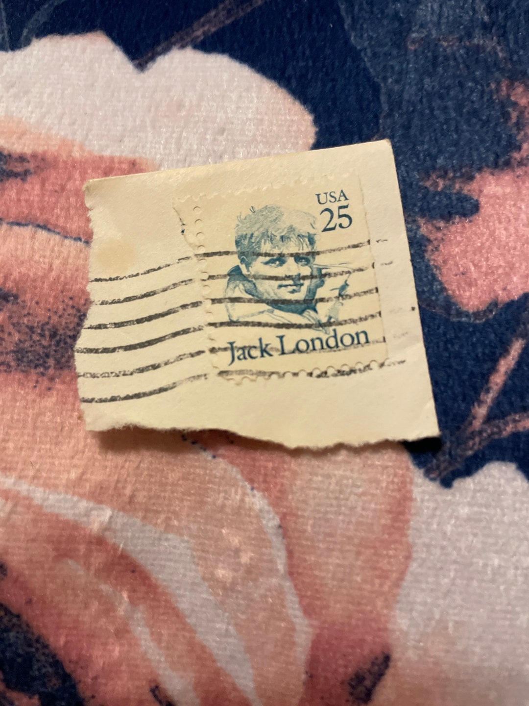 Jack London Stamp - Etsy