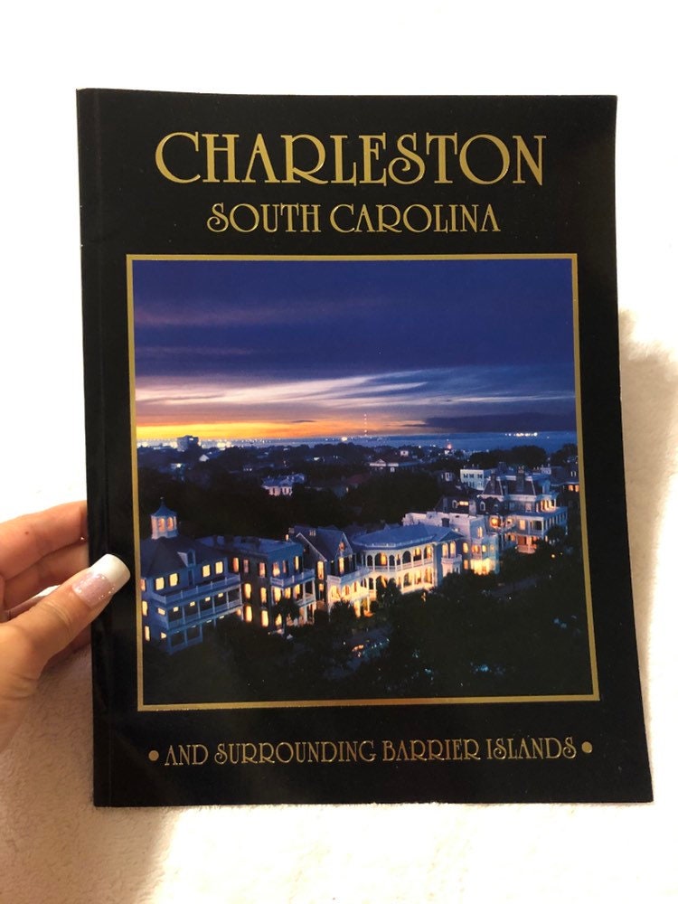Charleston South Carolina Souvenir Book | Etsy