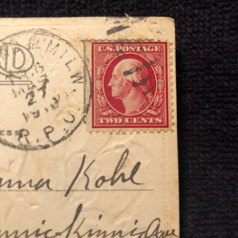 George Washington 2 Cent Stamp - Etsy