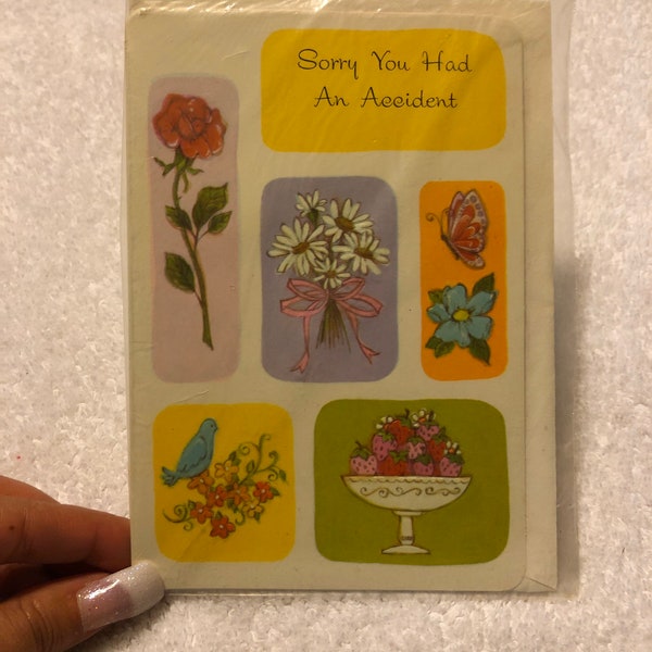 Sorry About Accident - Etsy