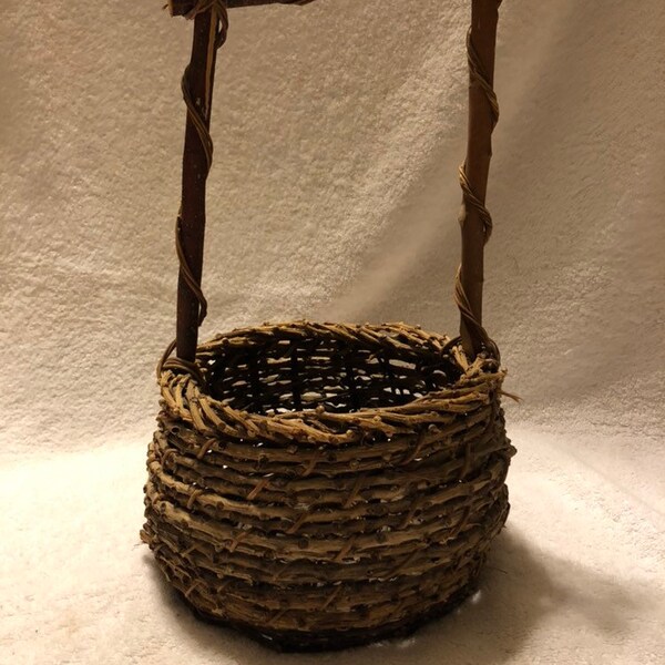 Rustic Basket - Etsy