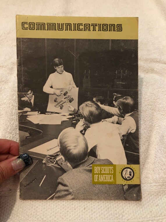 Communications Boy Scouts of America - Etsy