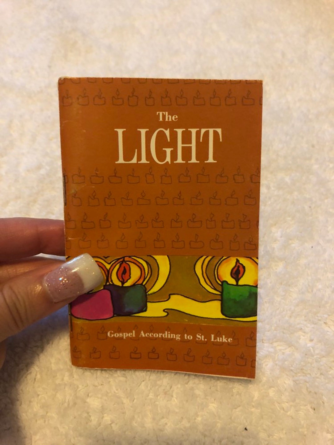 La luz el evangelio según el mini libro de San Lucas - Etsy México