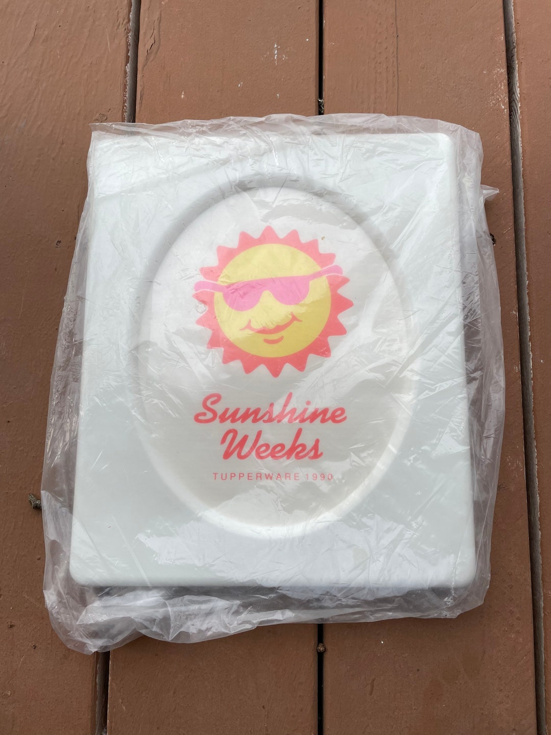Tupperware 1990 Sunshine Weeks Frame - Etsy