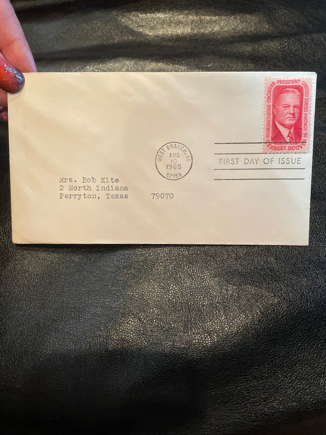 Herbert Hoover First Day of Issue Stamp - Etsy