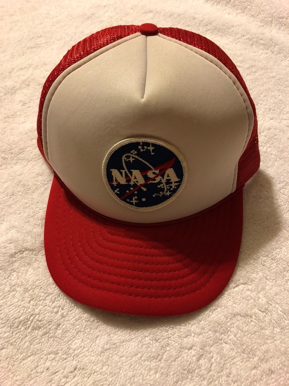 vintage nasa trucker hat - Gem