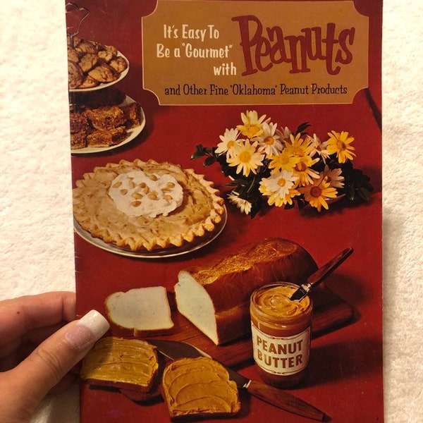 Peanuts Cookbook - Etsy