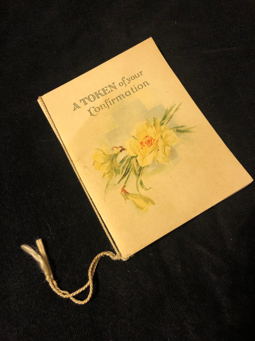 1929 Confirmation Booklet - Etsy