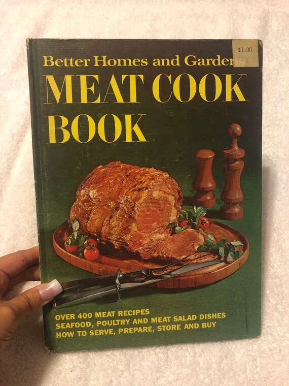 Better Homes and Gardens Meat Cook Book - Etsy