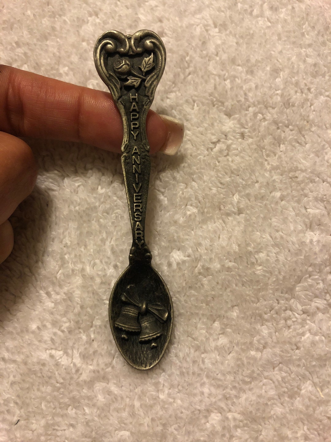 Souvenir Spoon Happy Anniversary - Etsy
