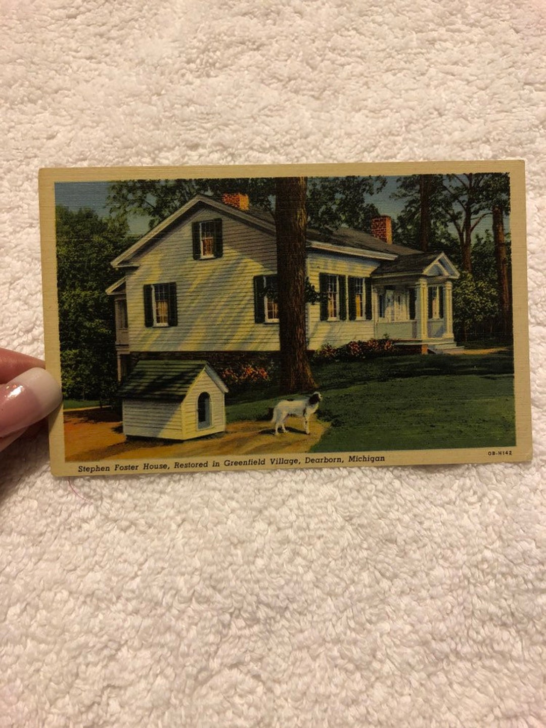 Stephen Foster House Postcard - Etsy