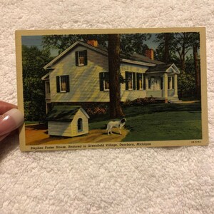 Stephen Foster House Postcard | Etsy