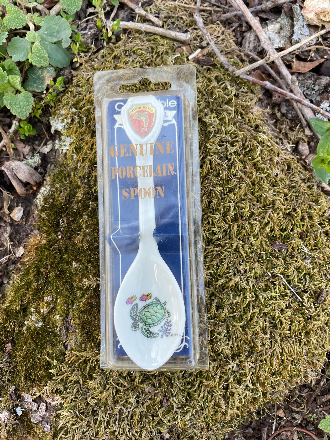 Cayman Islands Porcelain Souvenir Spoon - Etsy
