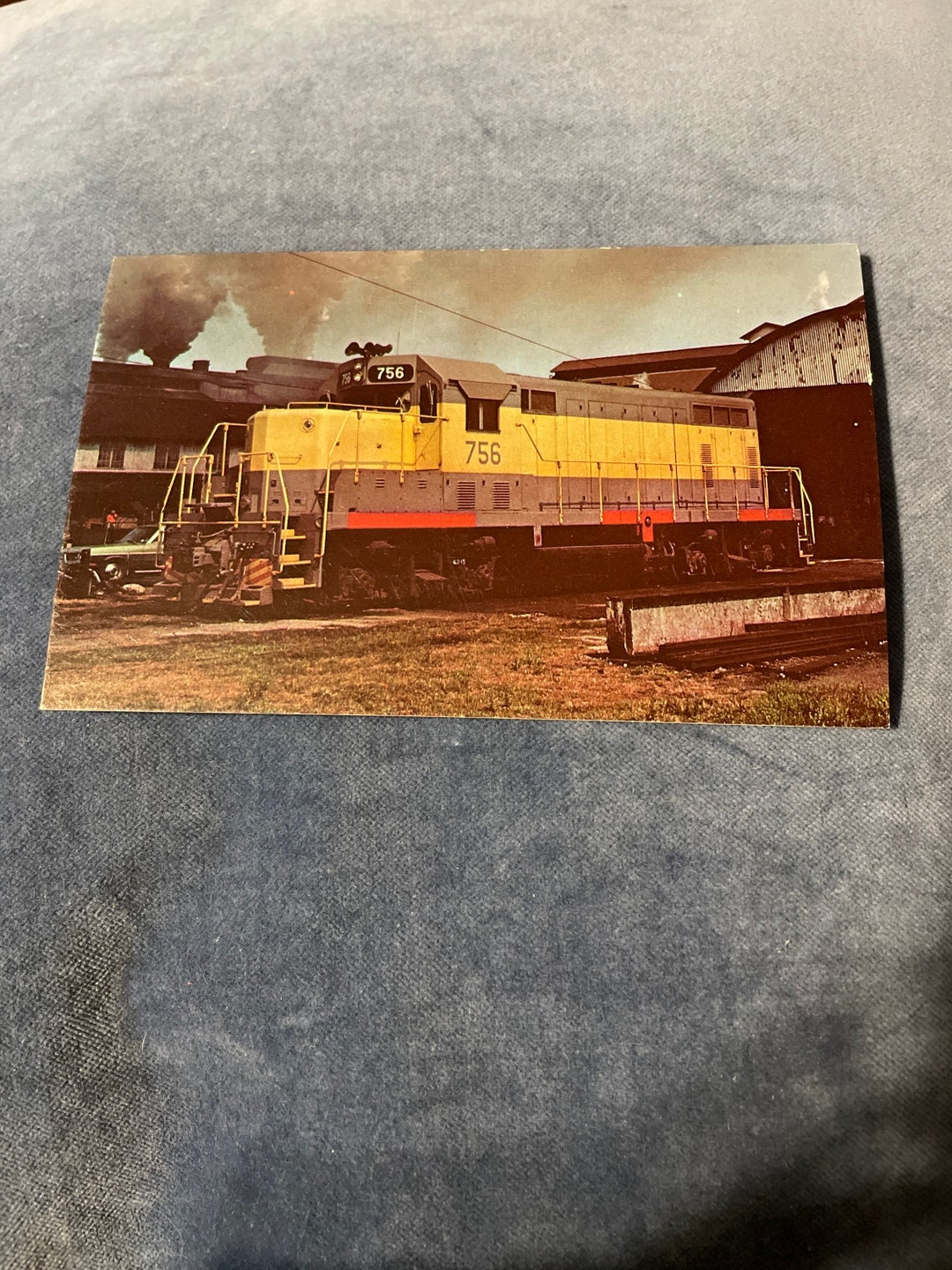 Vintage Railroad Postcard - Etsy
