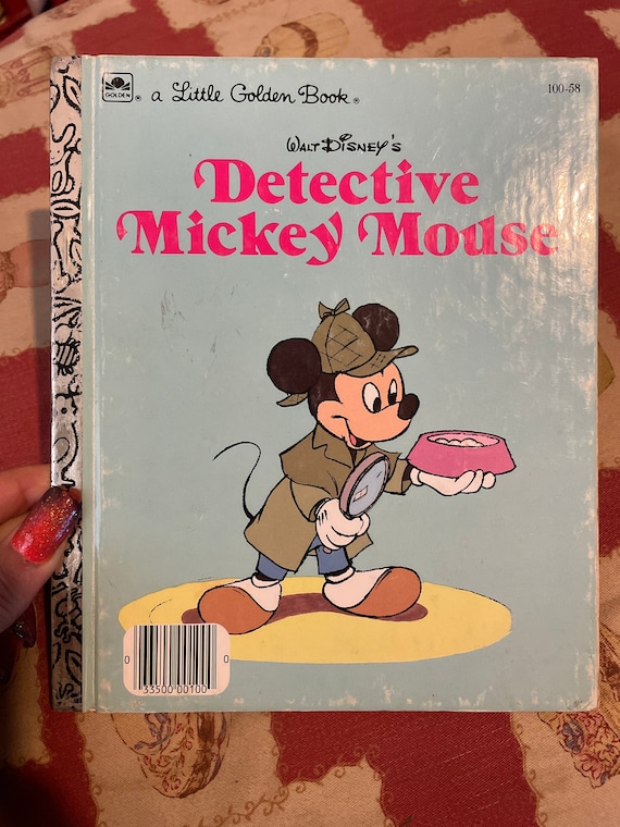 Walt Disneys Detective Mickey Mouse - Etsy