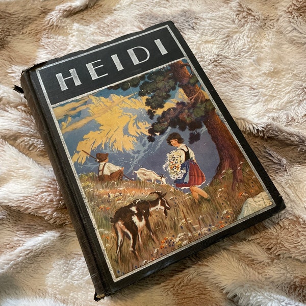 Vintage Heidi Book - Etsy