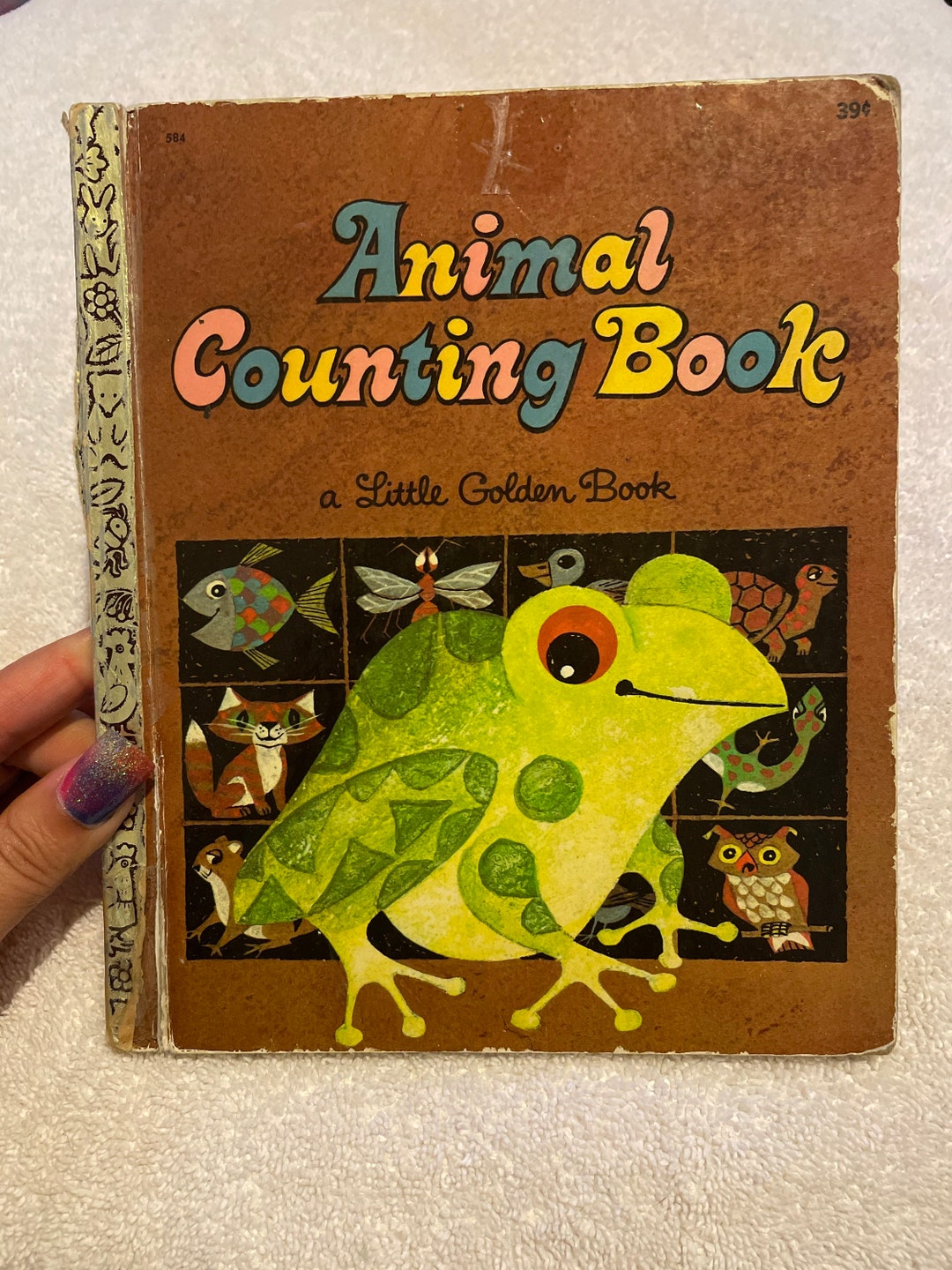 Animal Counting Book - Etsy