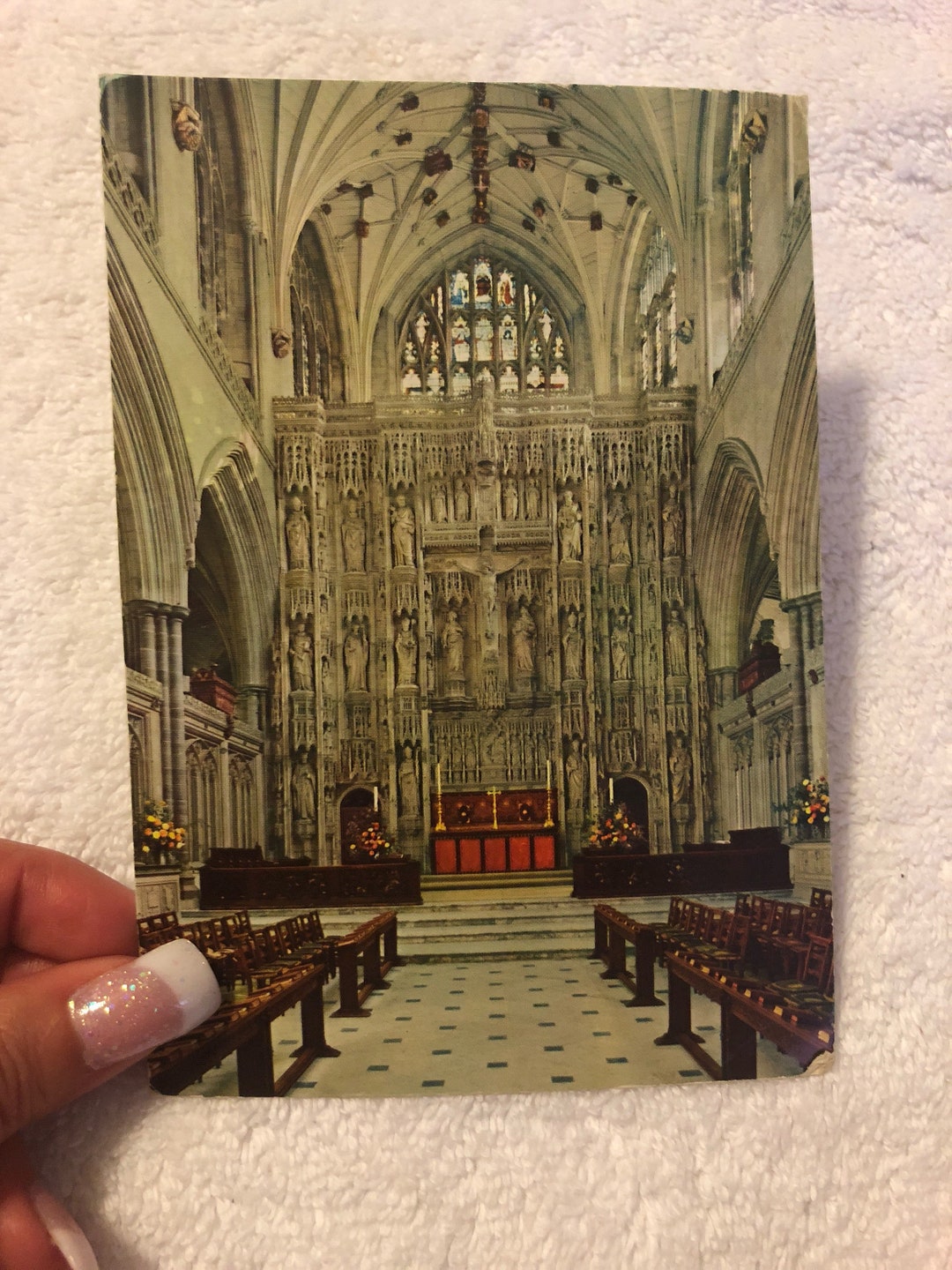 1968 Winchester Cathedral Post Card - Etsy