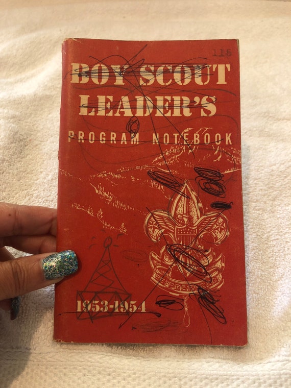 Boy Scout Leaders Program Notebook - Etsy
