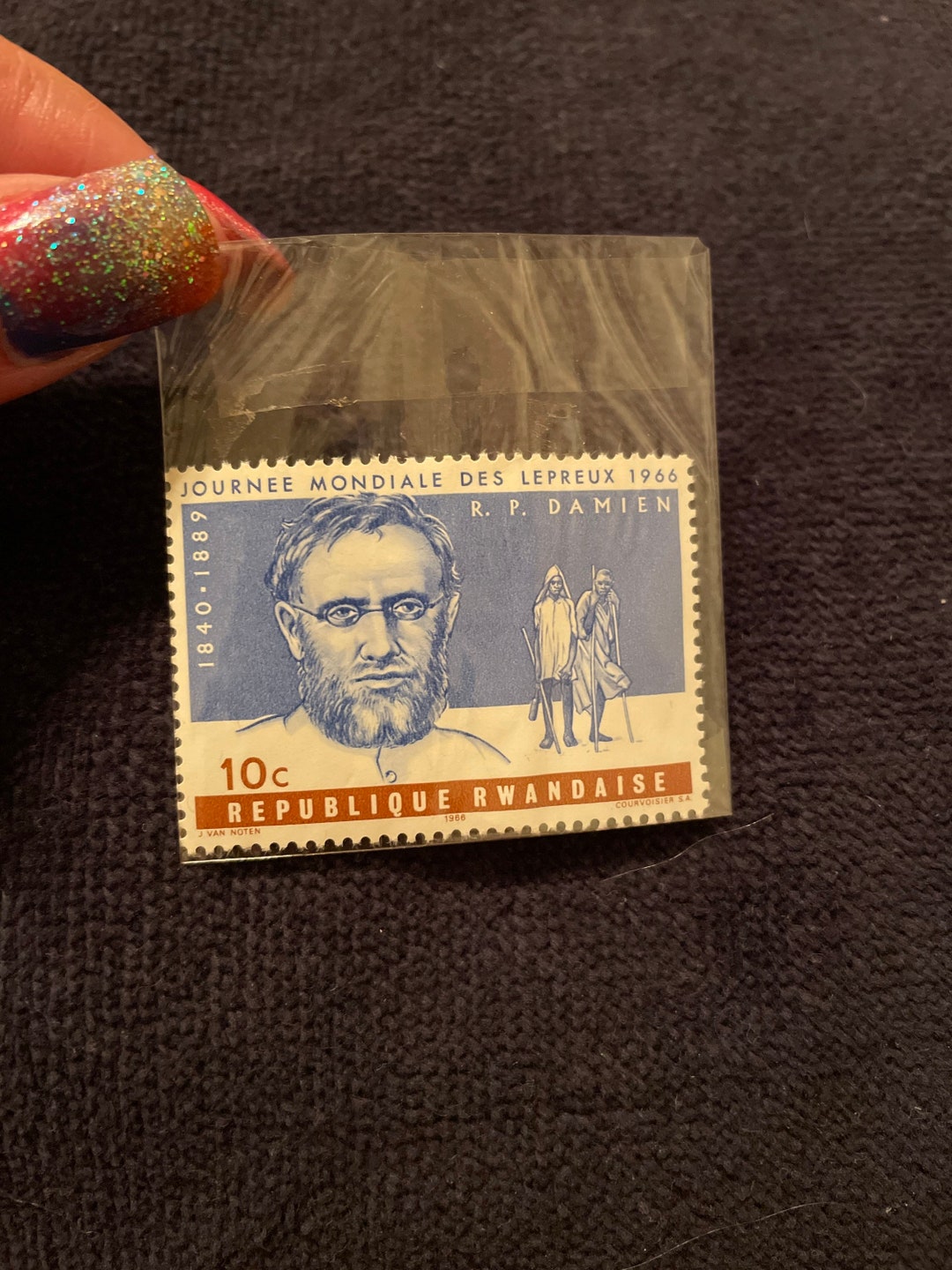 10c Republique Rwandaise Stamp - Etsy