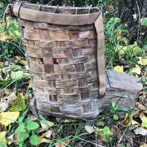 Antique Trapper Basket - Etsy