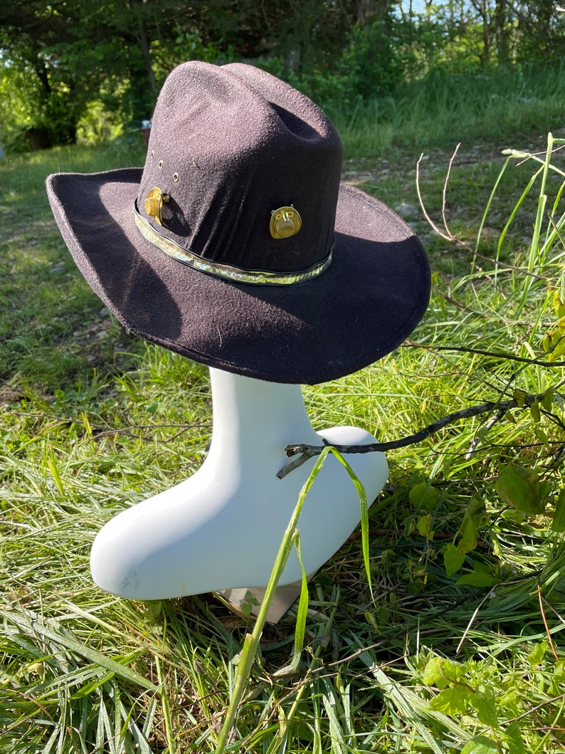 Vintage Cowboy Hat - Etsy