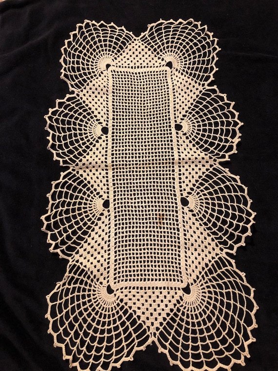Cream Crochet Doily - Etsy