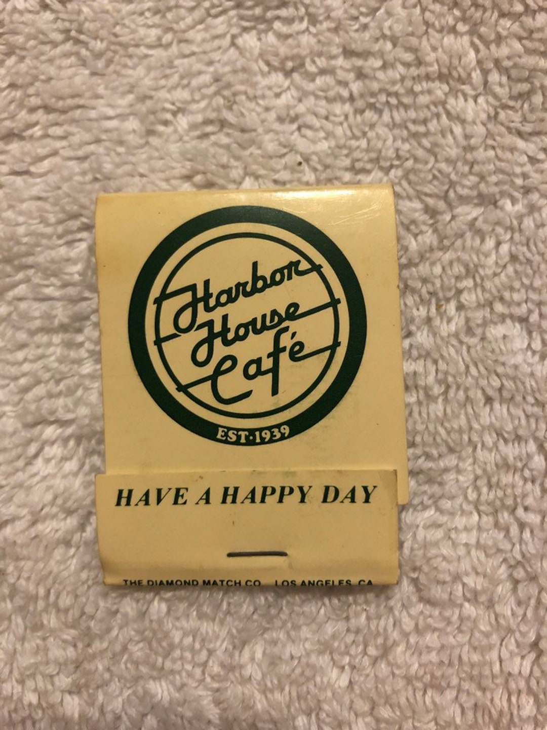 Harbor House Cafe Matchbook - Etsy