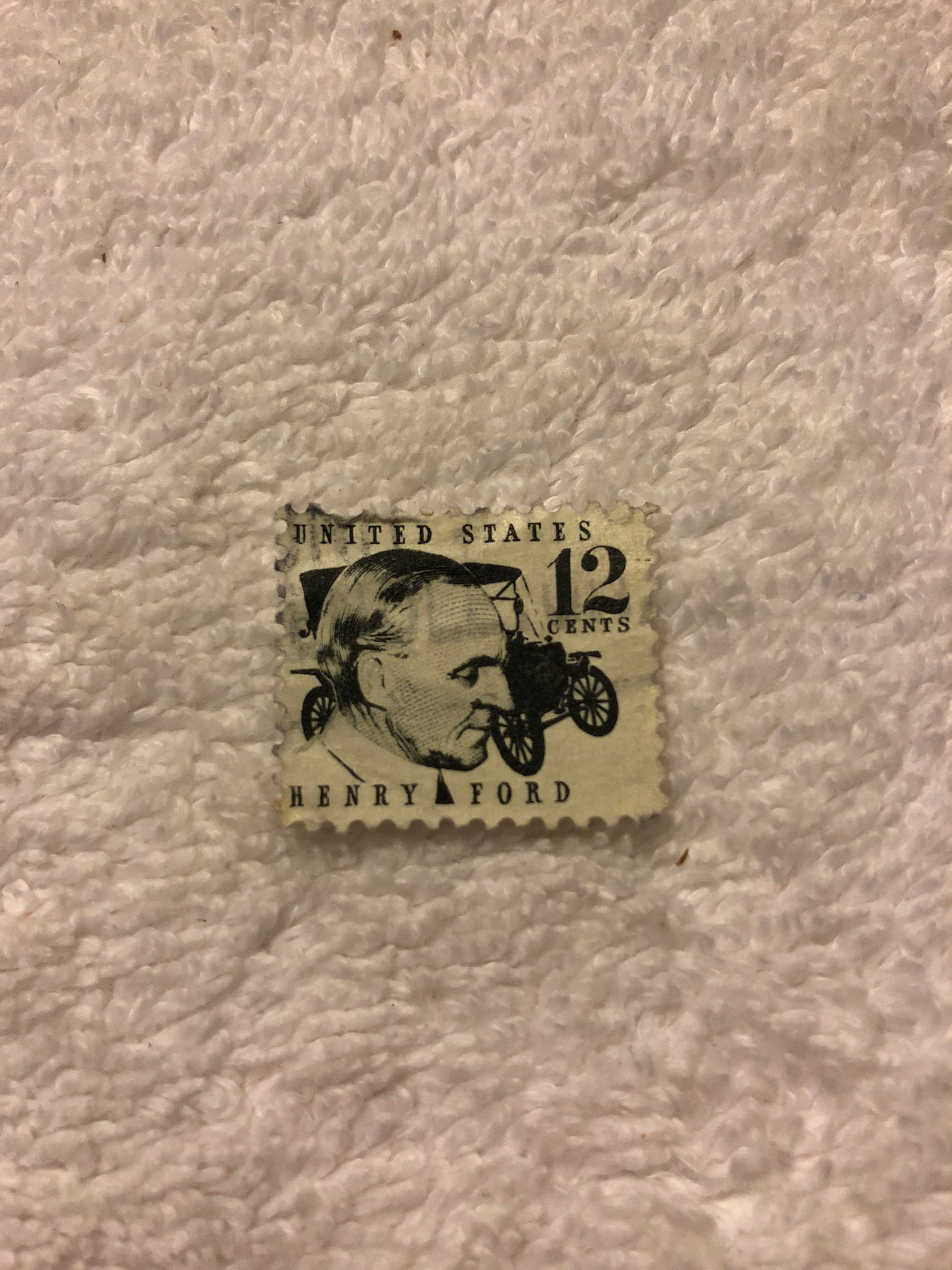 12 Cent Henry Ford Stamp | Etsy
