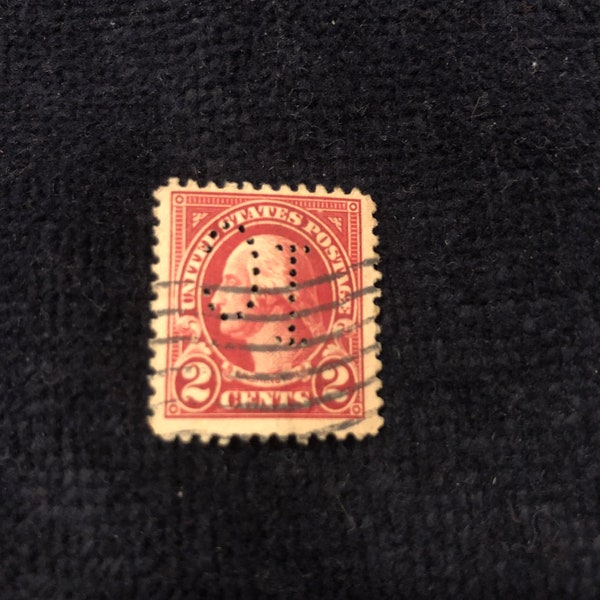 George Washington 2 Cent Stamp - Etsy