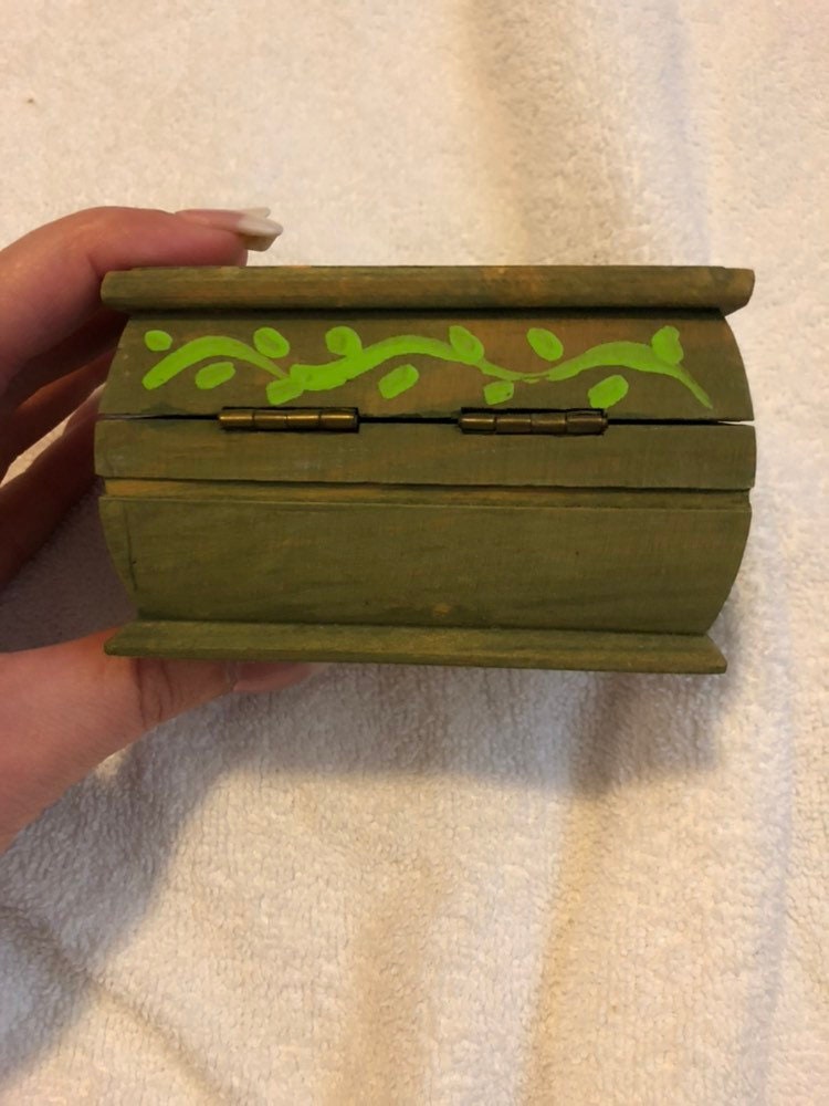 Hand Painted Mini Chest | Etsy
