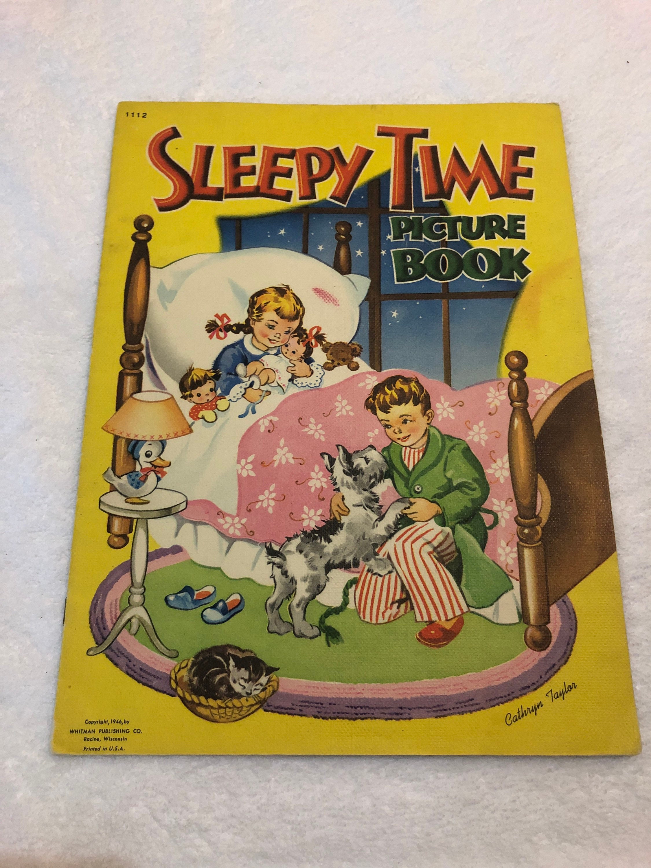 Sleepy Time Picture Book | Etsy