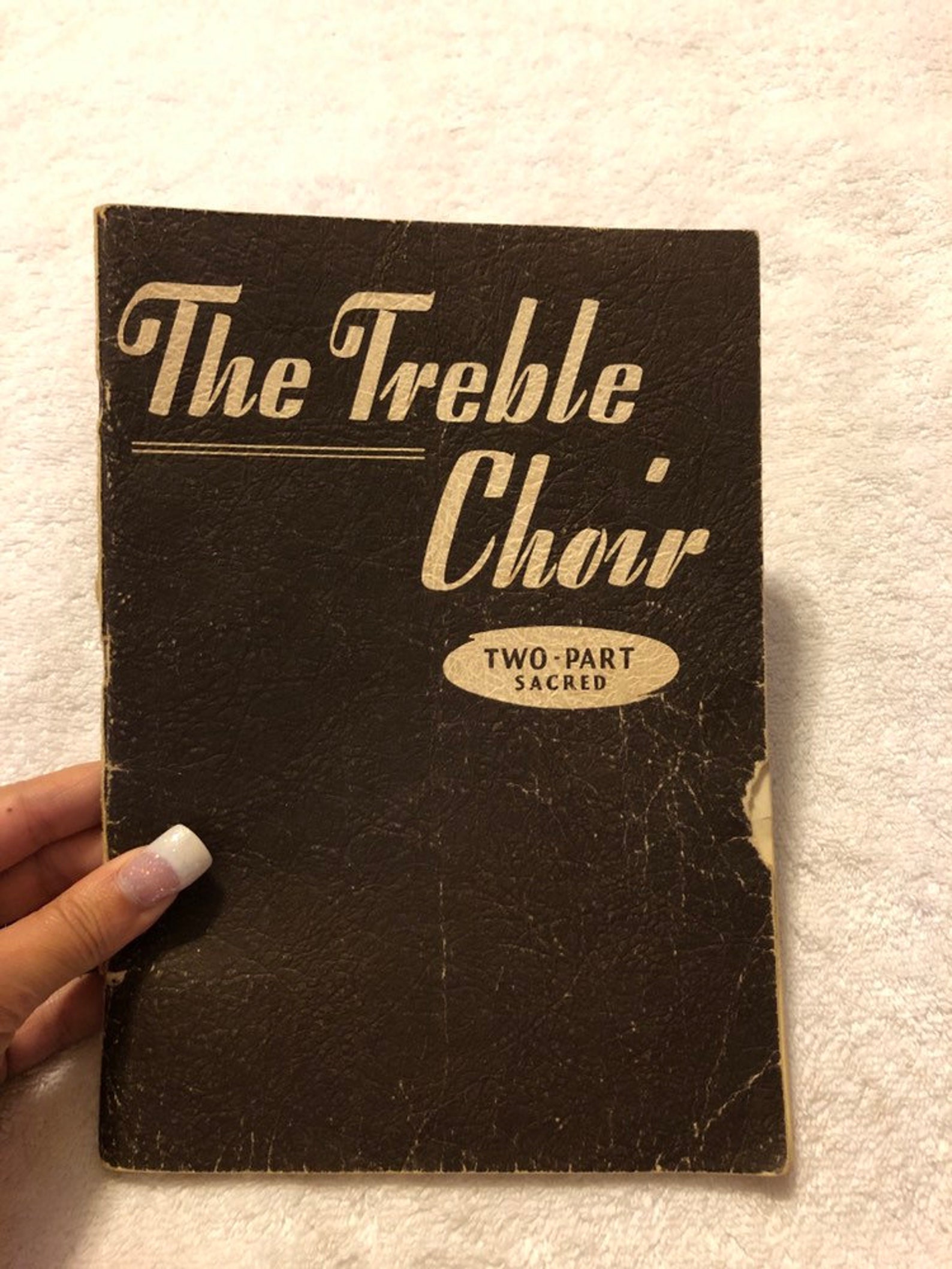 The Treble Choir Two-part Sacred Music Book - Etsy
