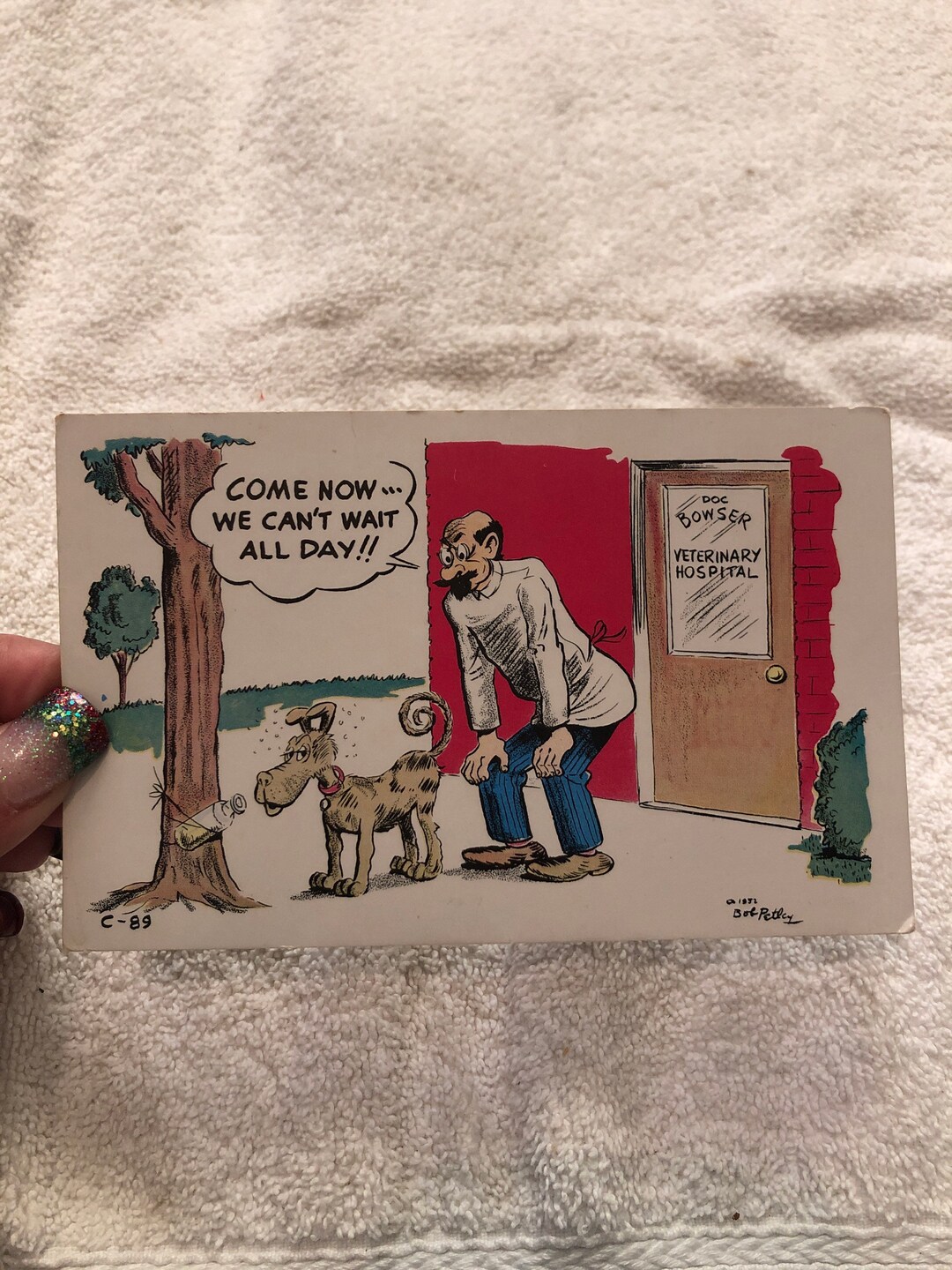 Funny Vintage Postcard - Etsy