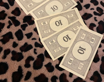 1960s Monopoly Money - Etsy