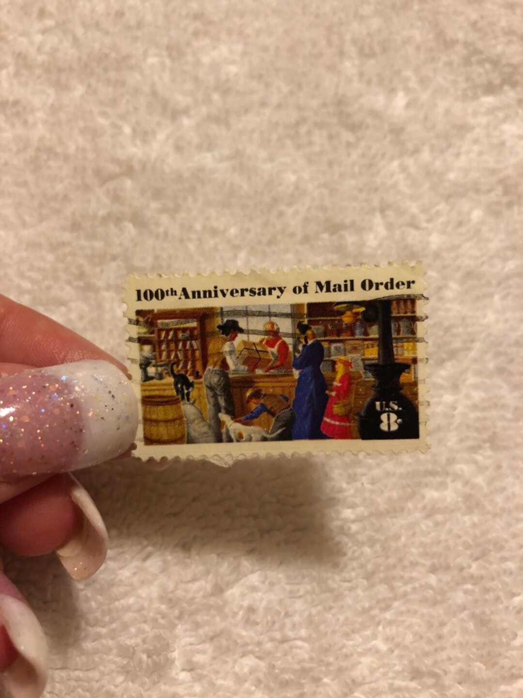 8 Cent 100th Anniversary of Mail Order Stamp - Etsy