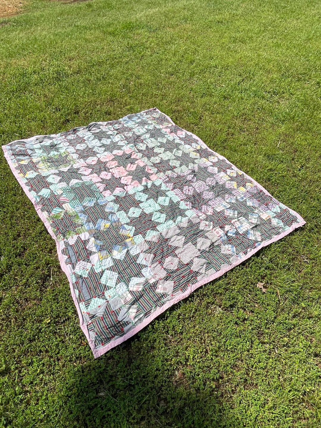 Vintage Pull Throw - Etsy