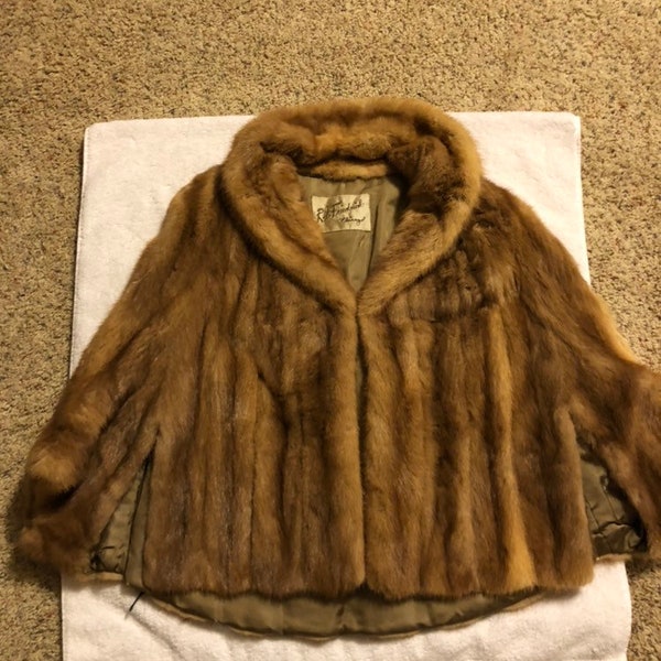 Faux Fur Capelet - Etsy