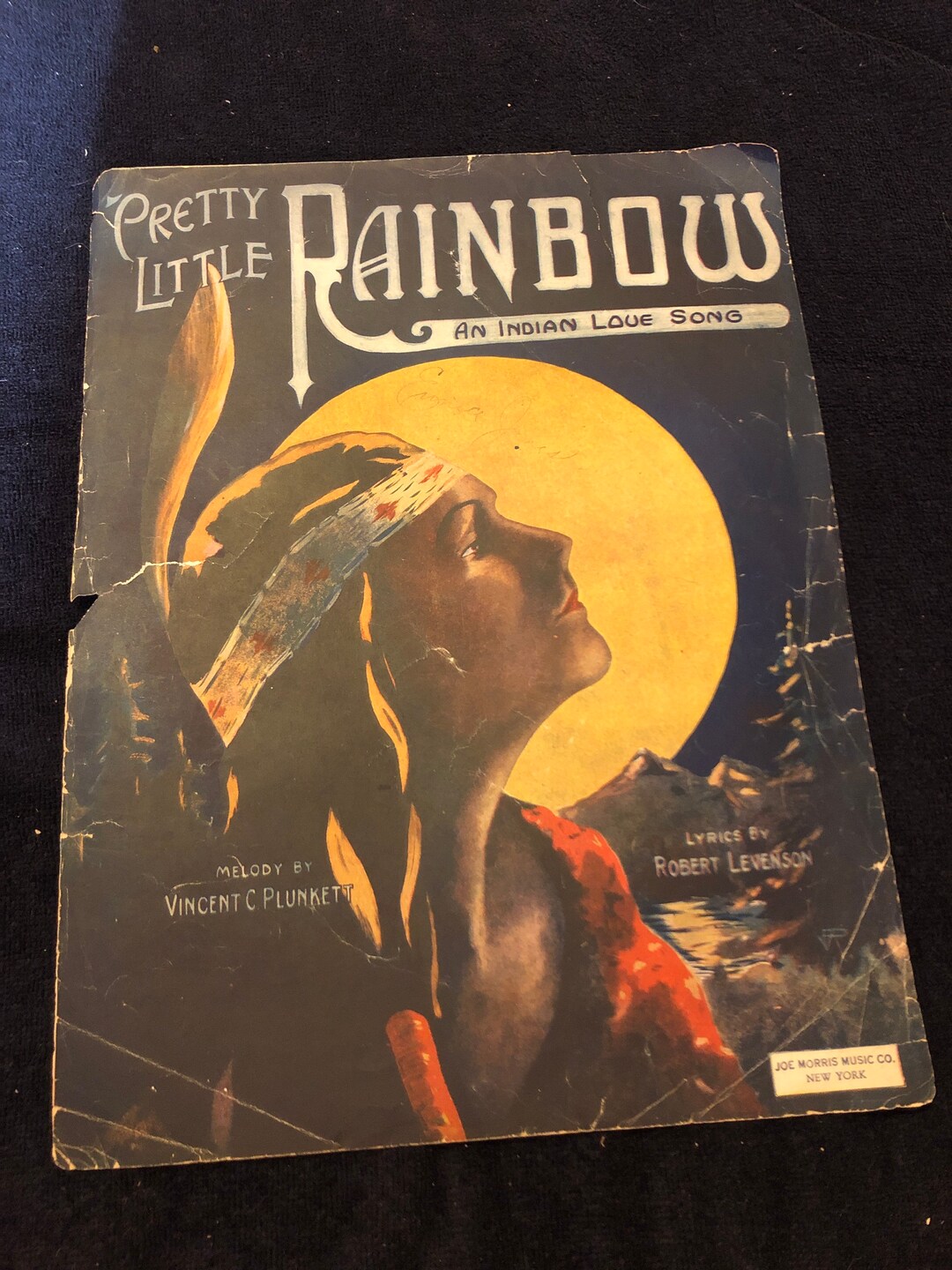 Vintage Sheet Music Cover - Etsy