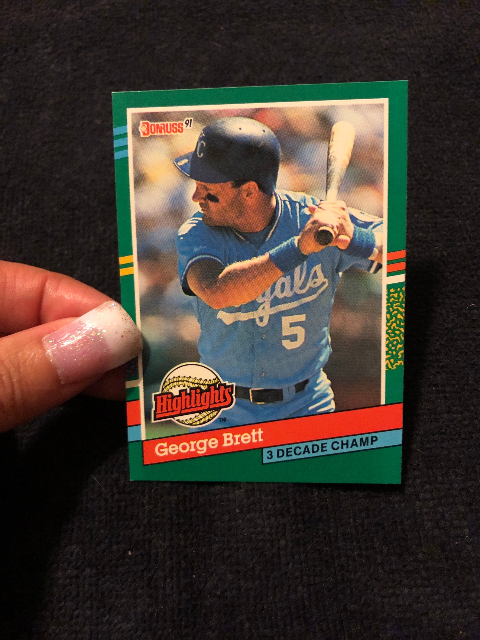 1991 George Brett Baseball Card | Etsy