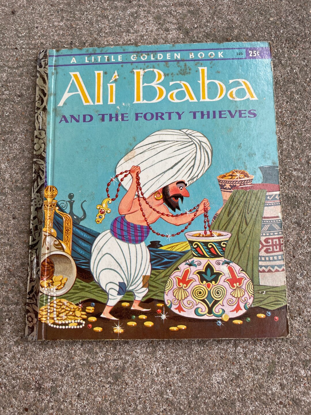 Ali Baba and the Forty Thieves Little Golden Book - Etsy