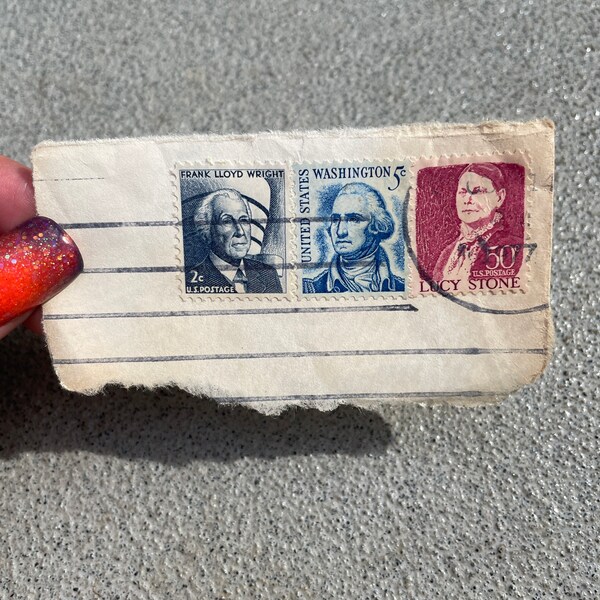 5 Cent George Washington Stamp - Etsy
