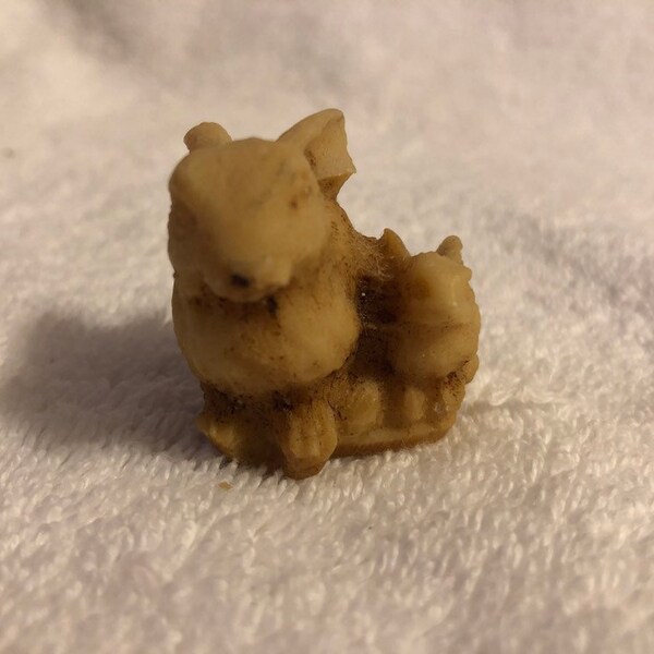 Plastic Rabbit Figurine - Etsy