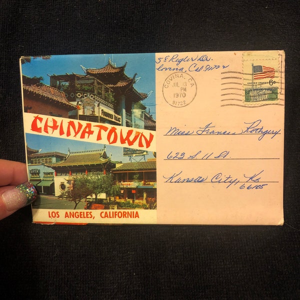 Los Angeles Postcard - Etsy