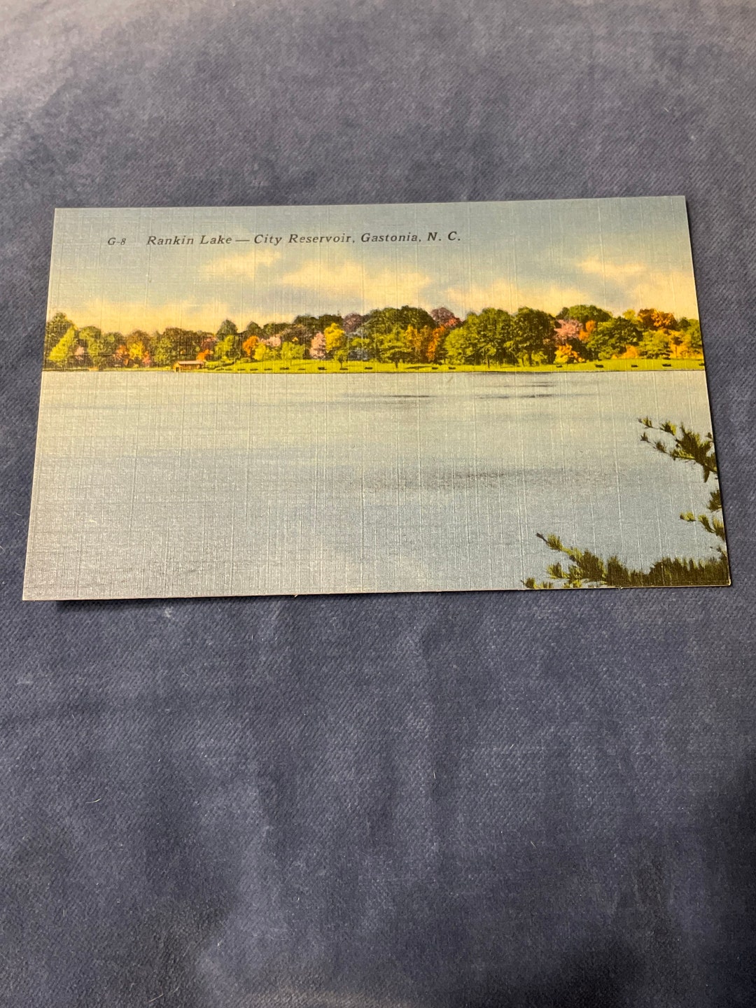 Vintage Rankin Lake Postcard - Etsy