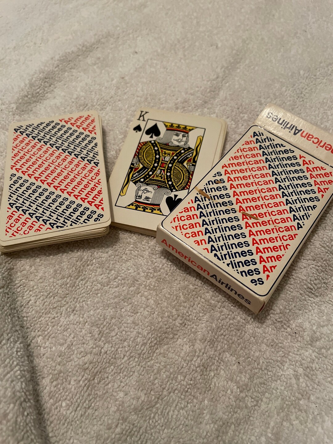 American Airlines Playing Cards - Etsy